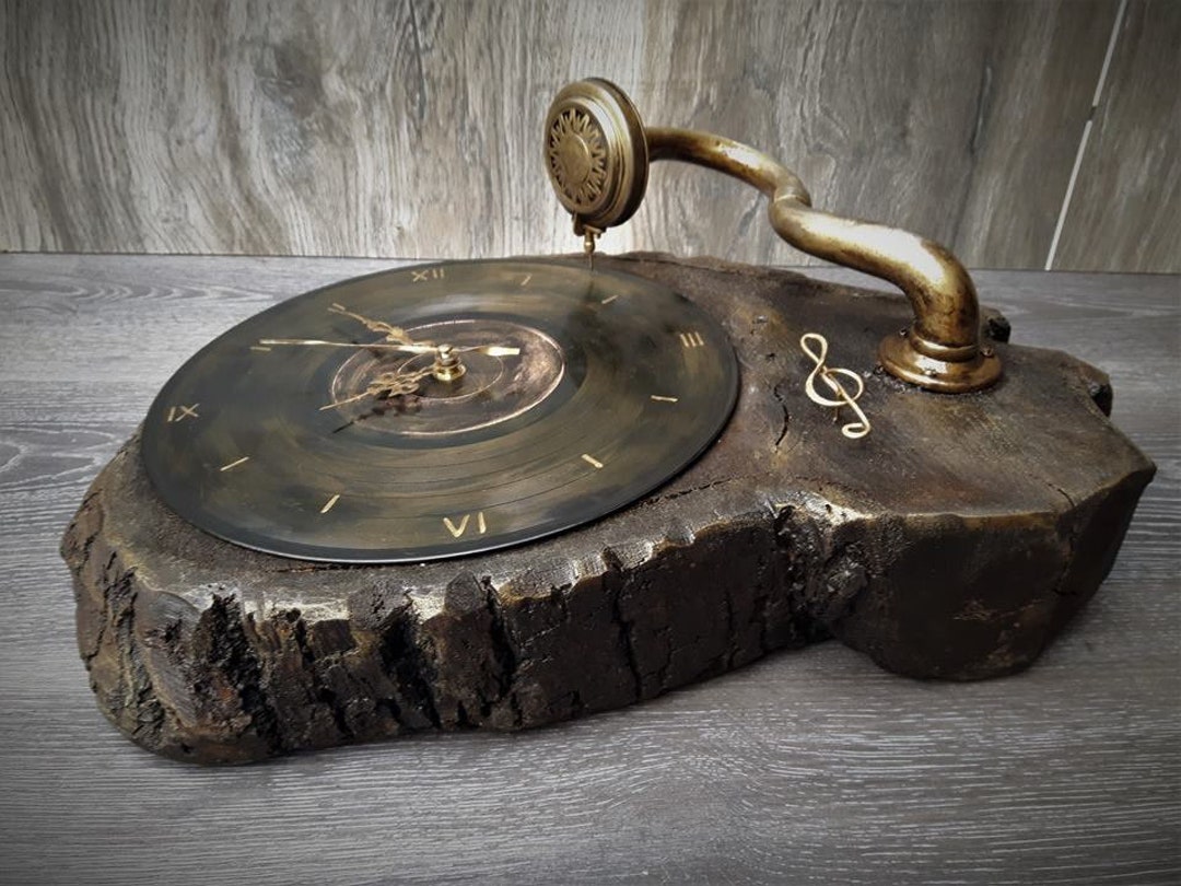 Wooden Wall Clock. Wall Art Decor. Family Gift. Engraved Gift ...