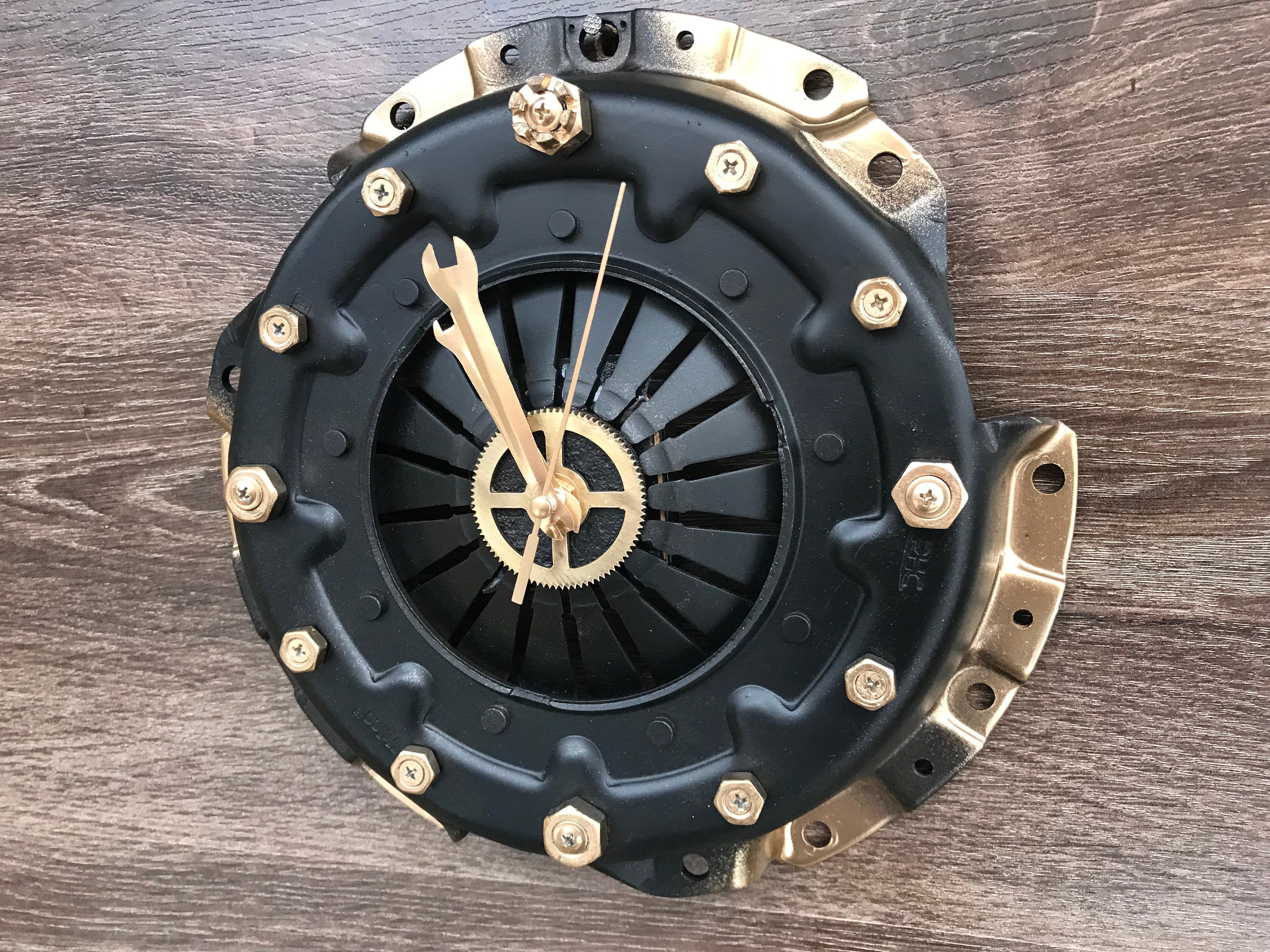 Recycled Wall Clock From Car Parts, Modern Wall Clocks, Personalized ...