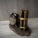 Refurbished Alarm Clock. Recycled and Improved Desk Clock. Mock ...