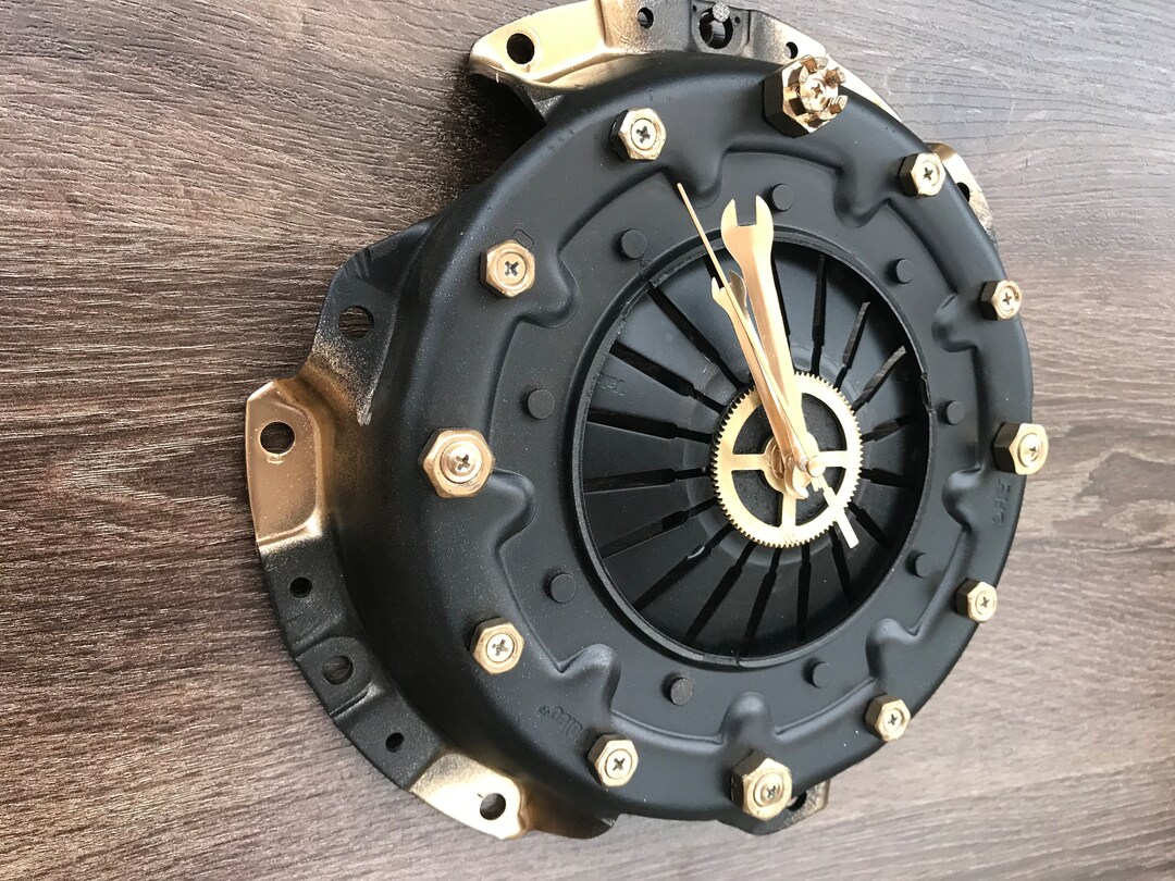 Recycled Wall Clock From Car Parts, Modern Wall Clocks, Personalized ...
