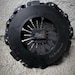 Upcycled Car Clutch Wall Clock. Large Urban Clock. Handforged Wrenches ...