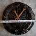 Upcycled Car Clutch Wall Clock. Large Urban Clock. Handforged Wrenches ...