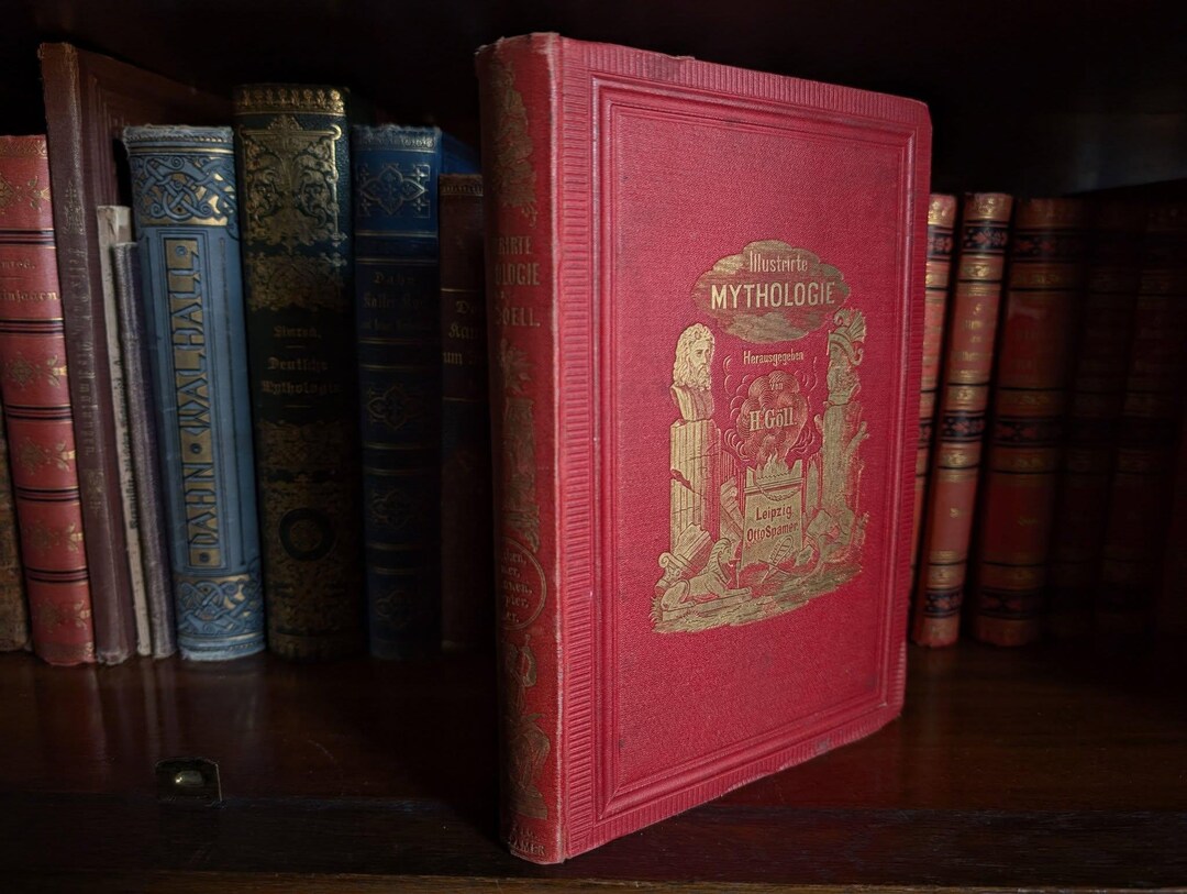 Paganism 1879 Illustrate Mythology Legends of the Gods Edda Germanic ...