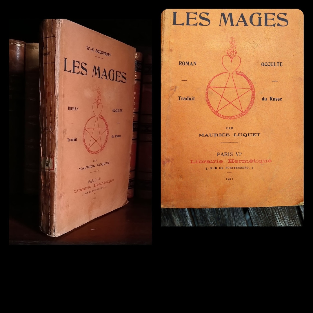 Occultism 1911 Les Mages Roman Occulte Du Xviiie S. W.S. Solovioff ...