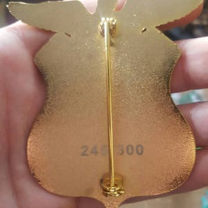 FBI "federal Bud Inspector" Life Size Marijuana Badge. - Etsy