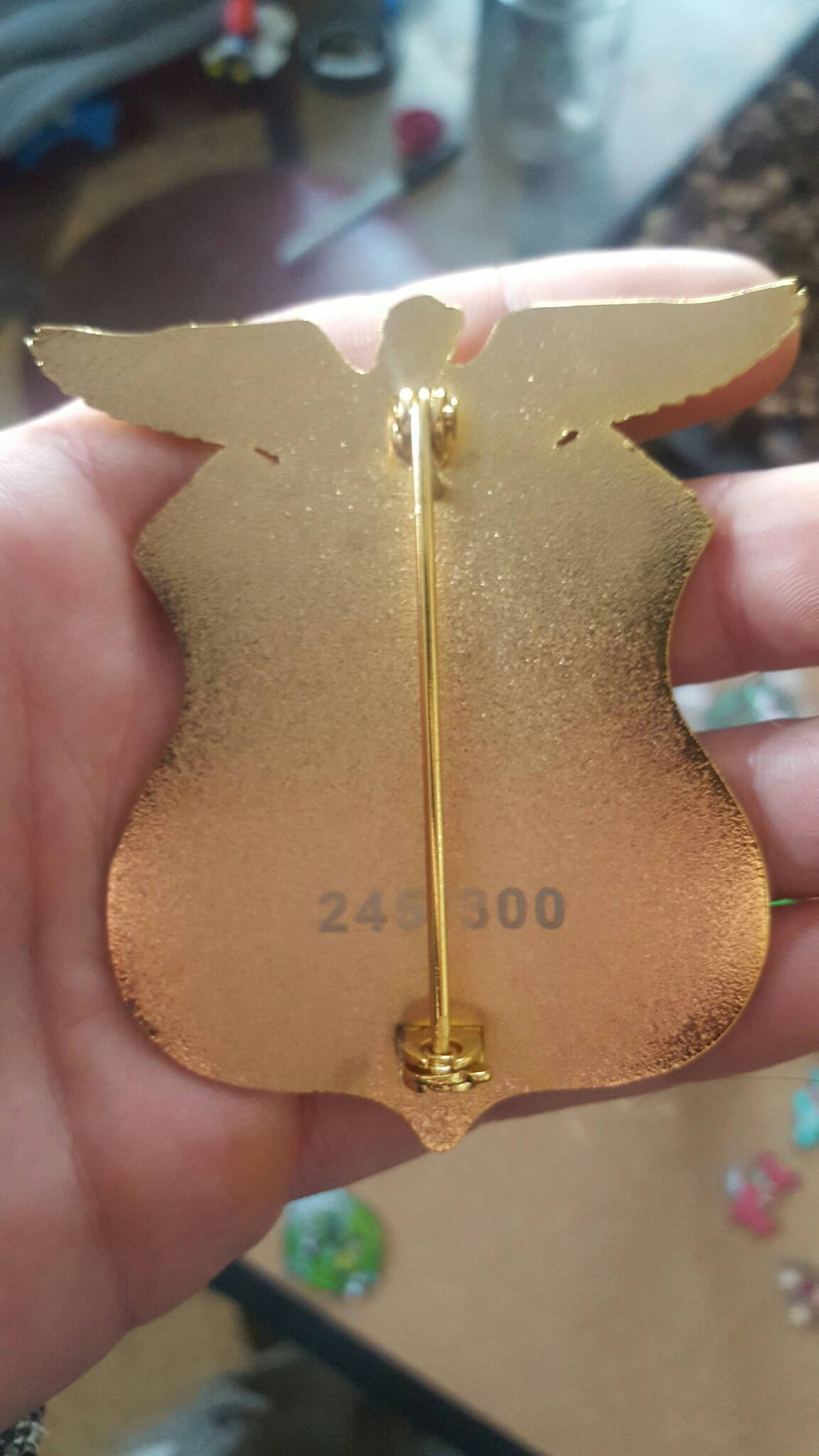 FBI "federal Bud Inspector" Life Size Marijuana Badge. - Etsy