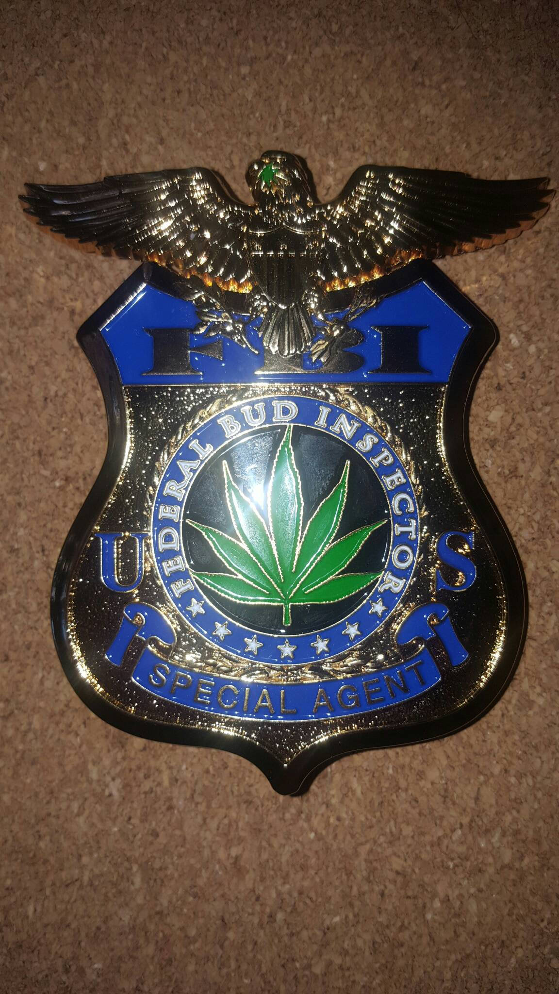 FBI federal Bud Inspector Life Size Marijuana - Etsy
