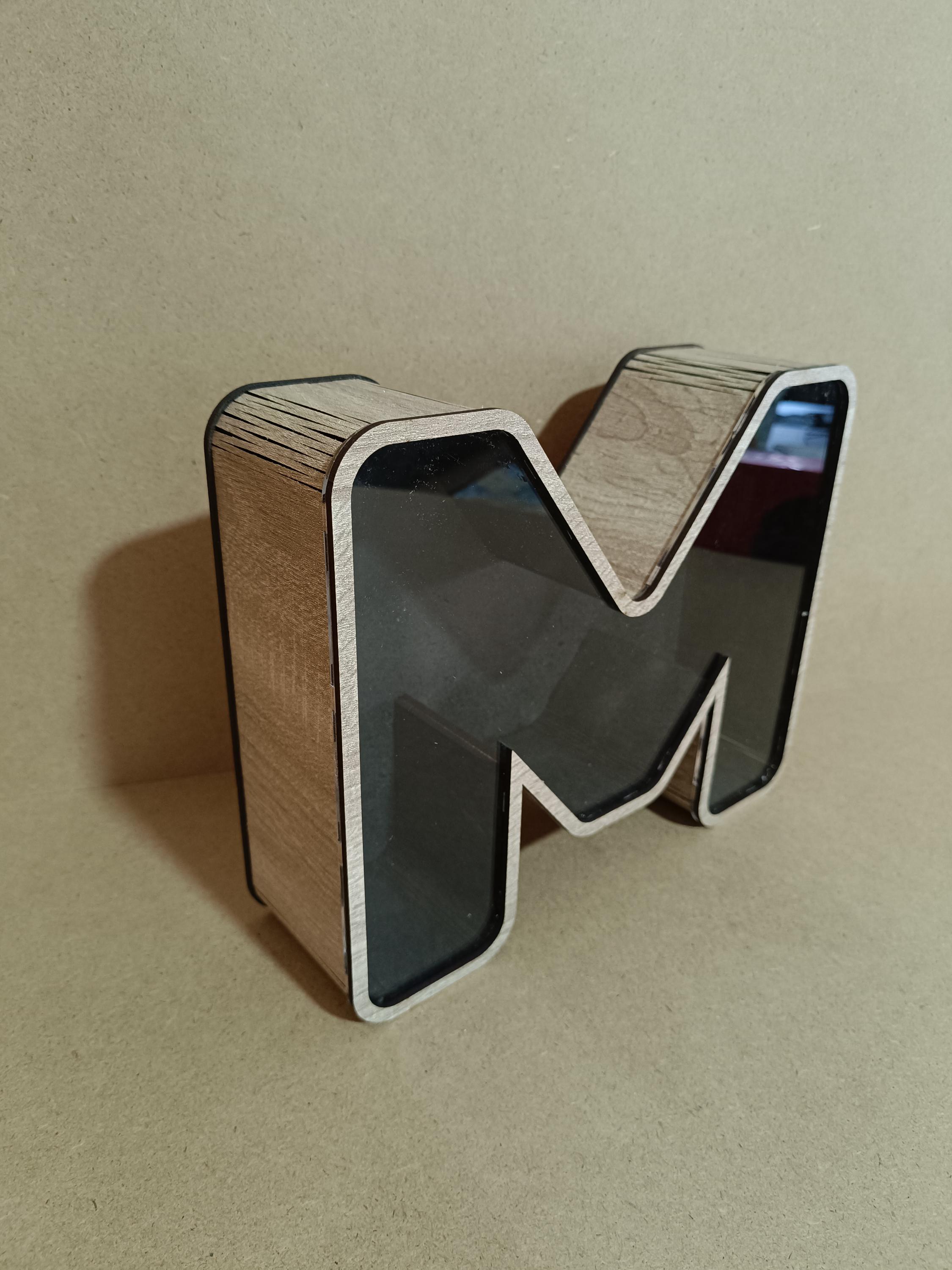 3d Letters Round Corners Alphabet Bundle - Etsy