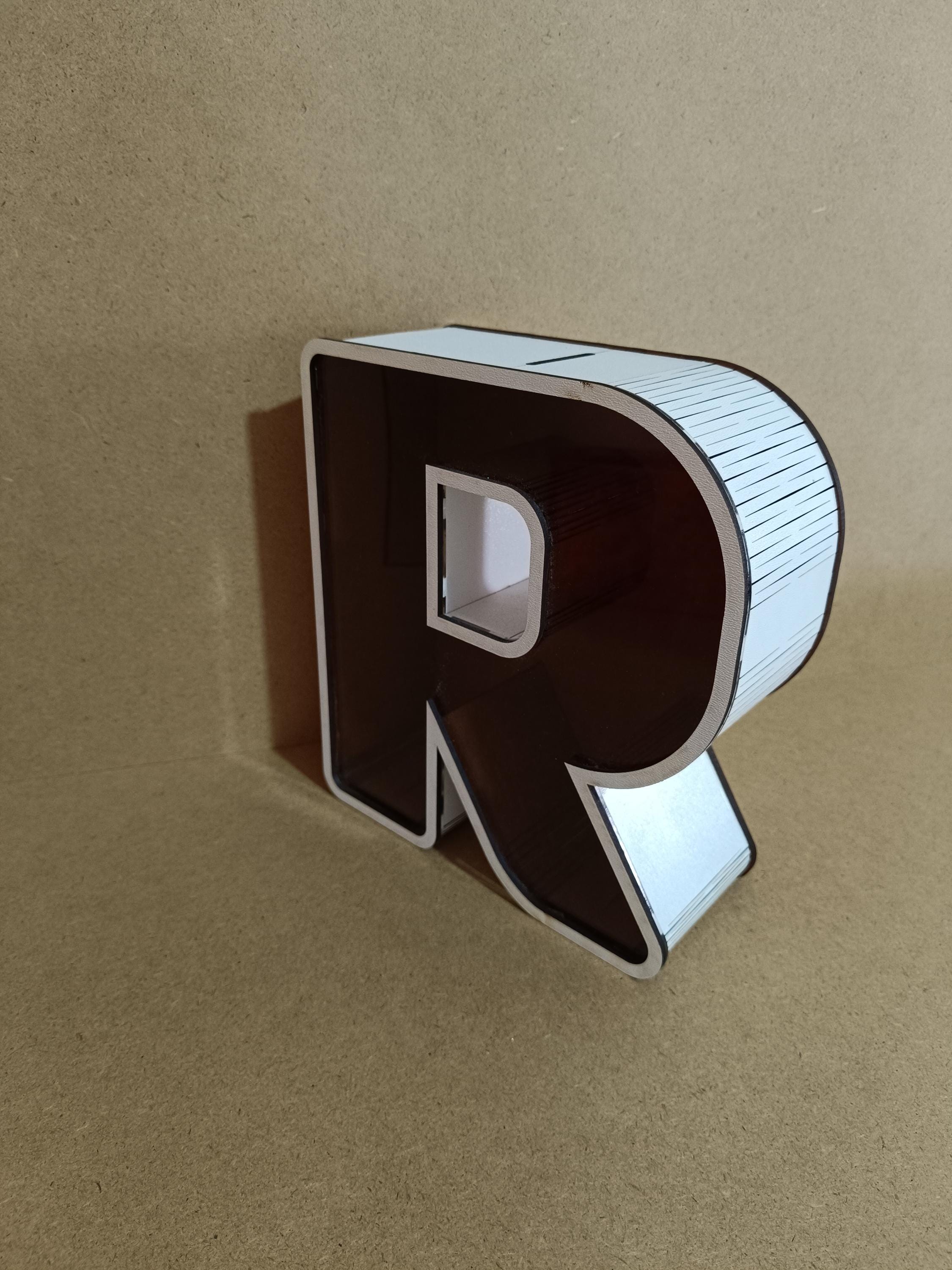 3d Letters Round Corners Alphabet Bundle - Etsy