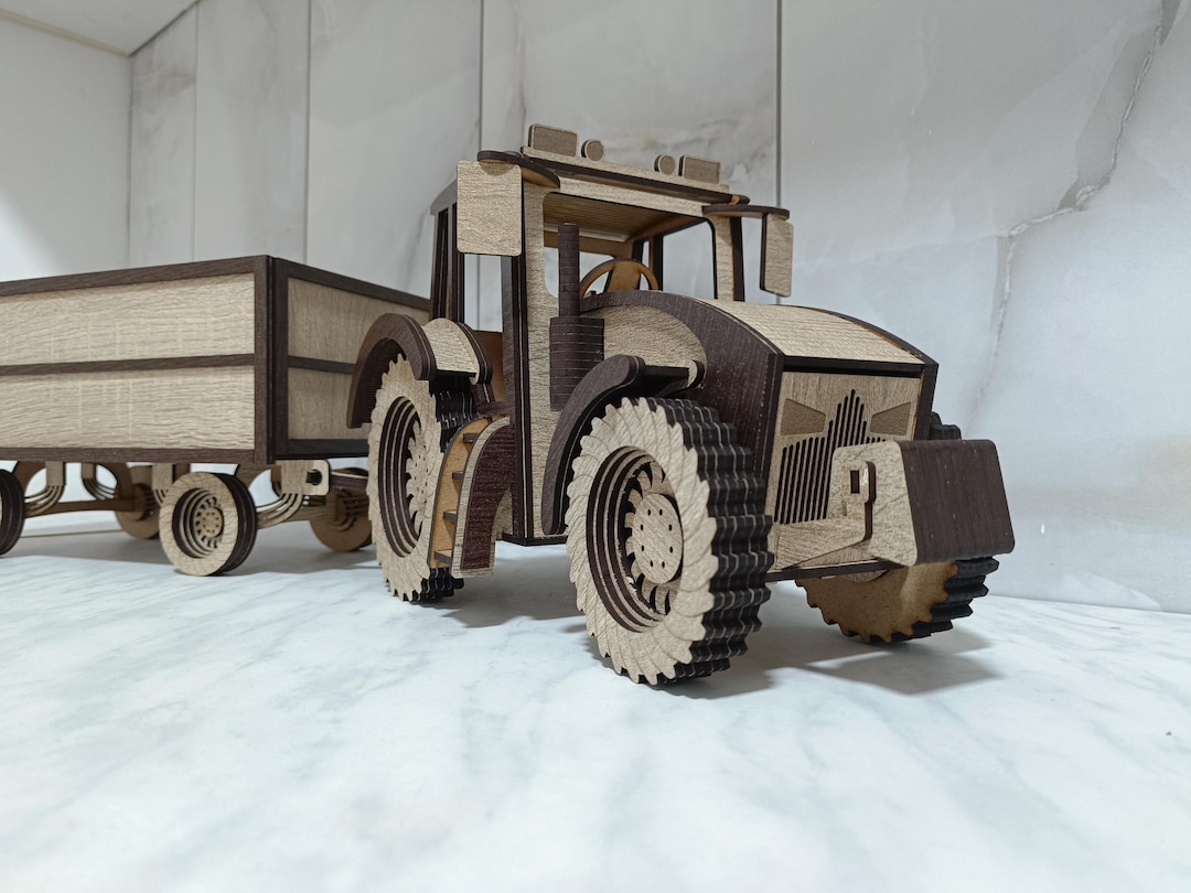 Tractor Cnc Laser Cutting Design - Etsy
