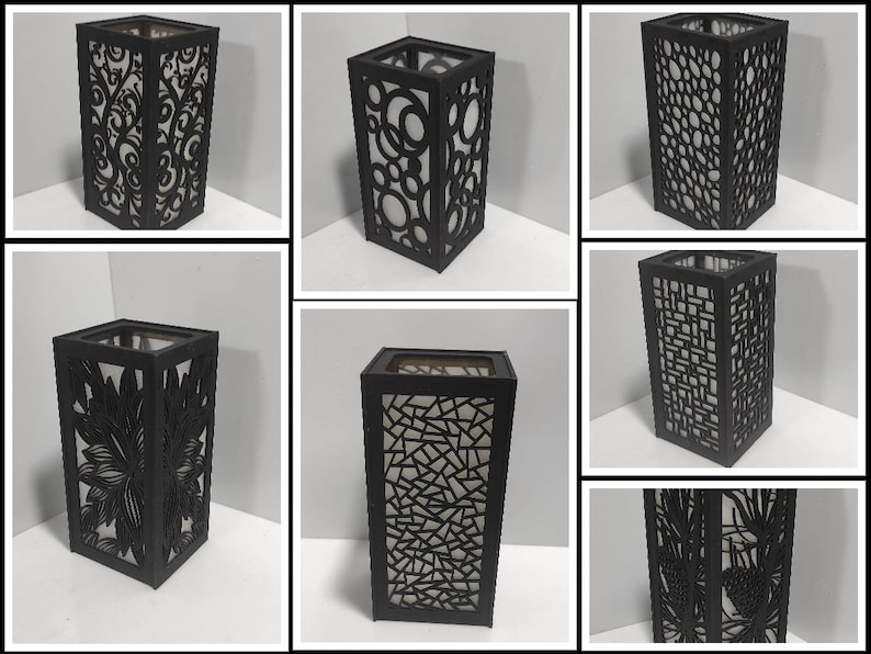 Decorative Candle Lanterns 7 Models Bundle Pack - Etsy