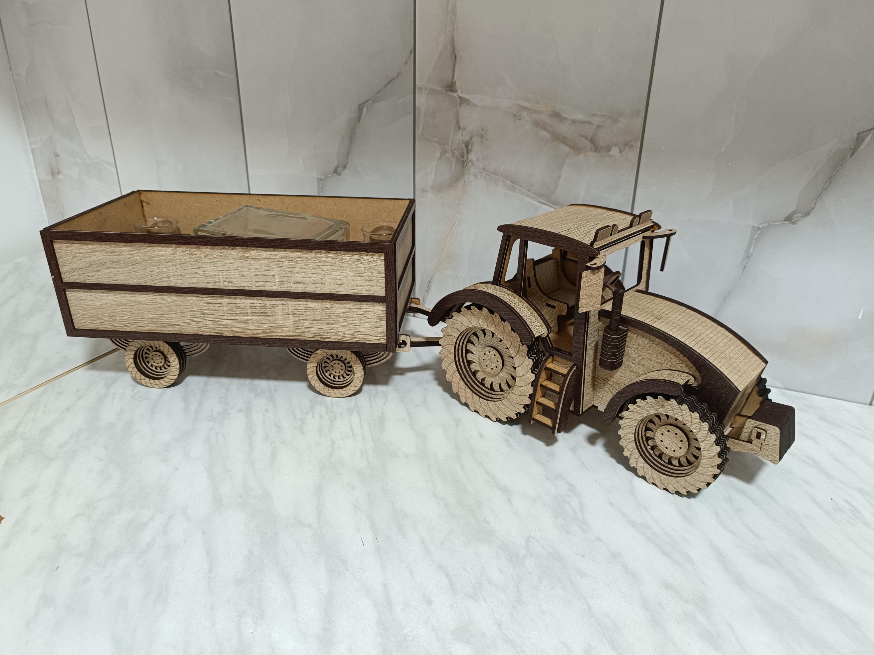 Tractor Cnc Laser Cutting Design - Etsy
