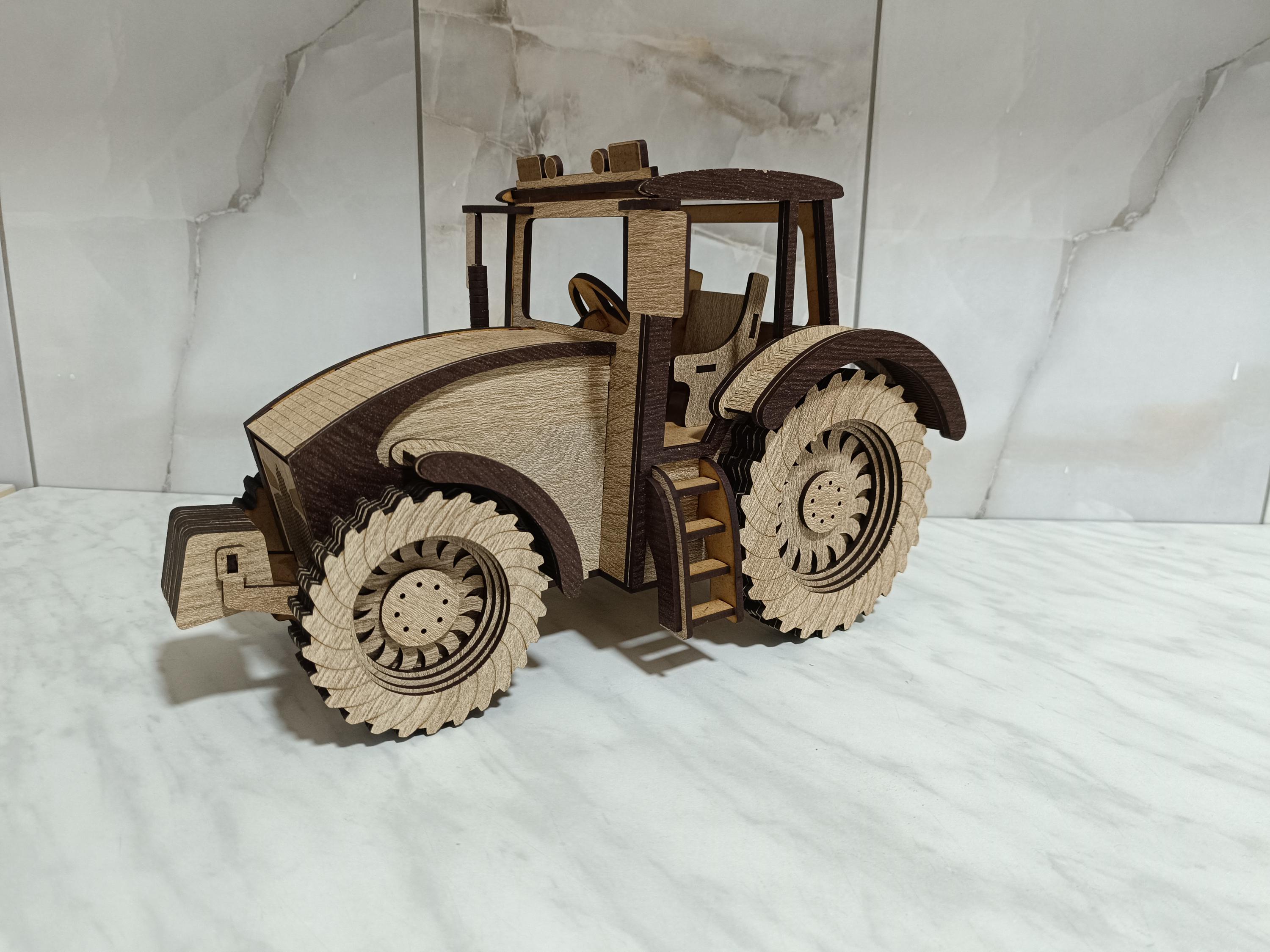 Tractor Cnc Laser Cutting Design - Etsy