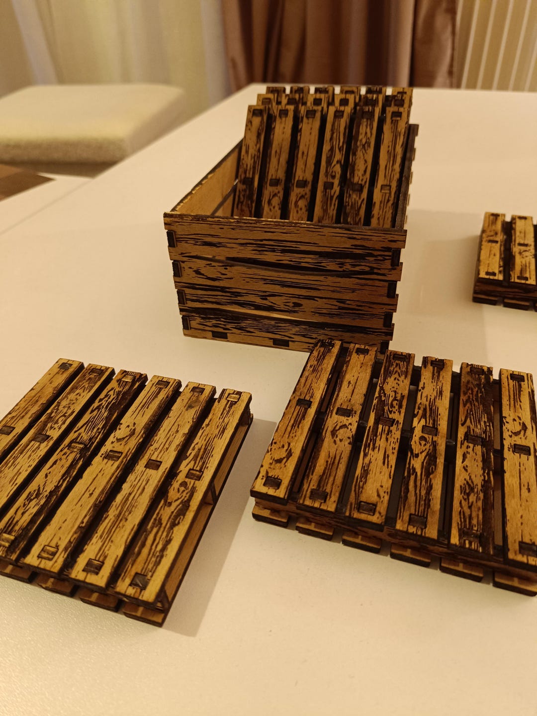 Pallet Wooden Coasters - Etsy