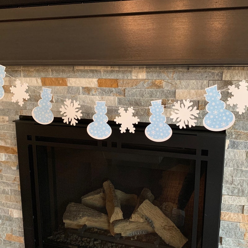 Snowman Banner - Etsy