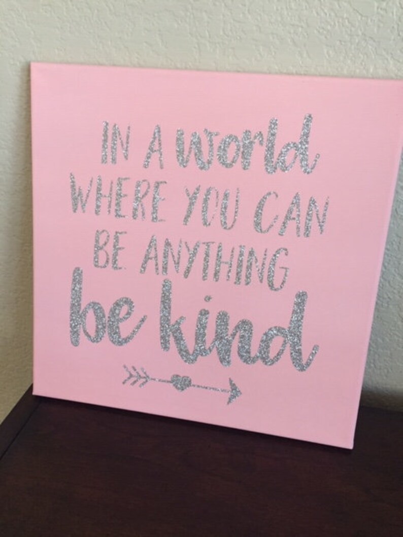 Inspirational Sign Be Kind Home Decor Wall Decor Wall | Etsy