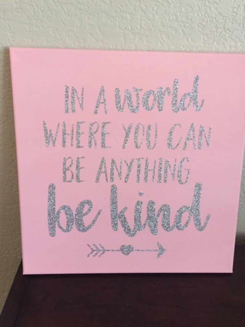 Inspirational Sign Be Kind Home Decor Wall Decor Wall | Etsy