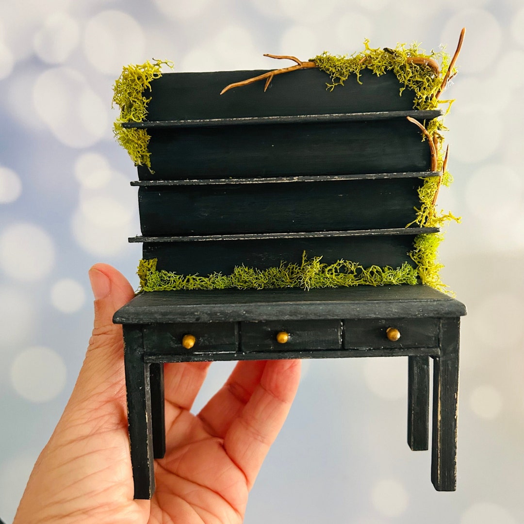 Miniature Witchy Desk for Magical Altar - Handmade Gift Idea. - Etsy