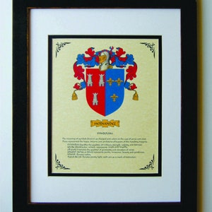 HERALDRY COAT of ARMS Hernandez Family Crest Framed - Etsy.de