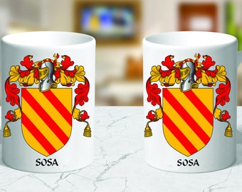HERALDRY COAT of ARMS Vargas Family Crest Ceramic Mug 11 - Etsy