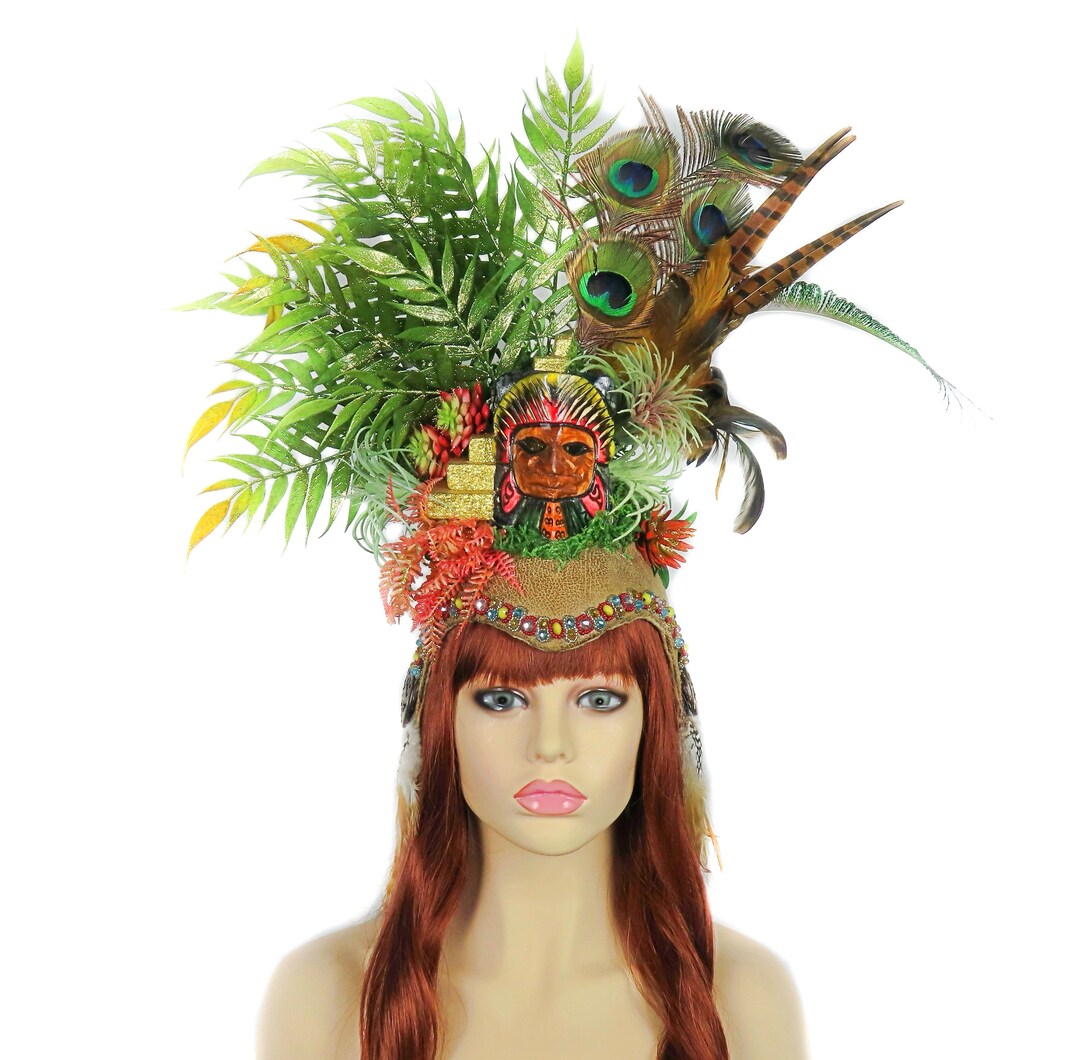 Mayan Queen Headdress - Etsy