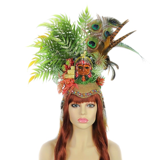 Mayan Feather Headdress