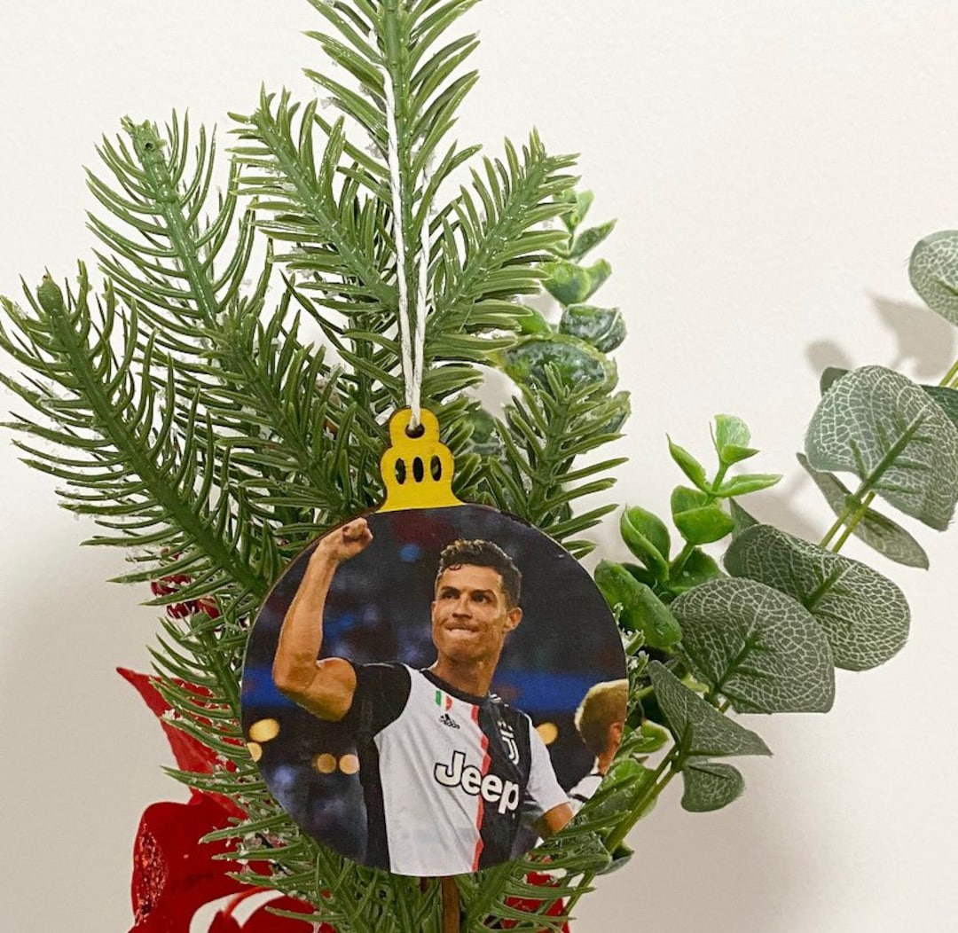 Cristiano Ronaldo Juventus Christmas Tree Decoration - Etsy UK