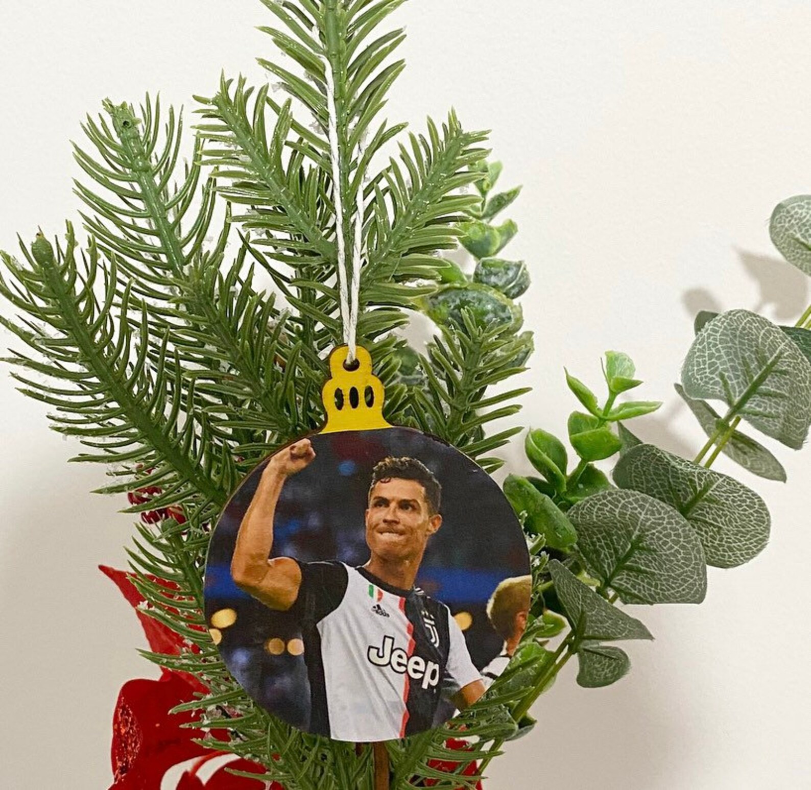 Cristiano Ronaldo Juventus Christmas Tree Decoration - Etsy