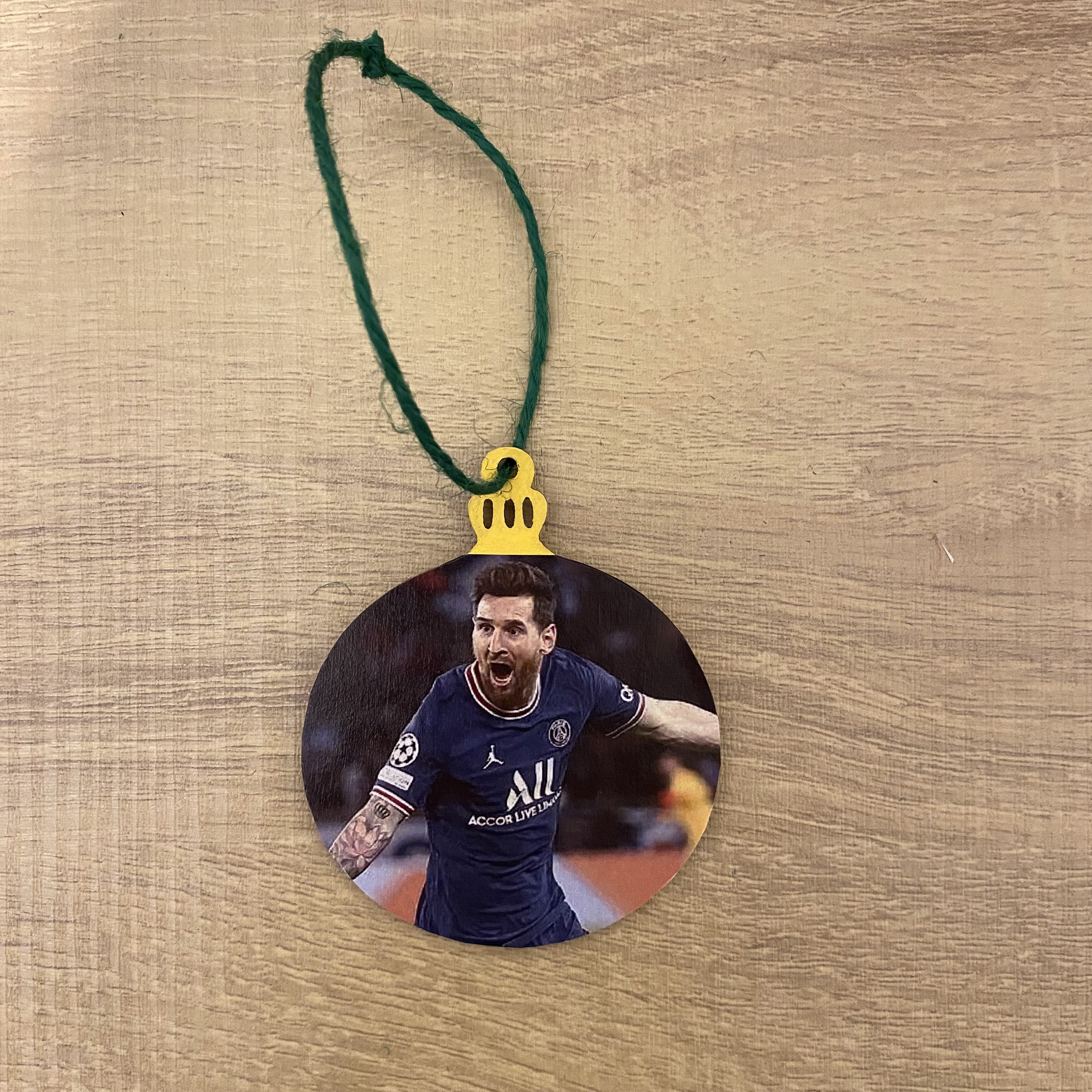 Lionel Messi PSG Christmas Tree Decoration - Etsy