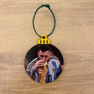 Lionel Messi Argentina World Cup Christmas Tree Decoration - Etsy