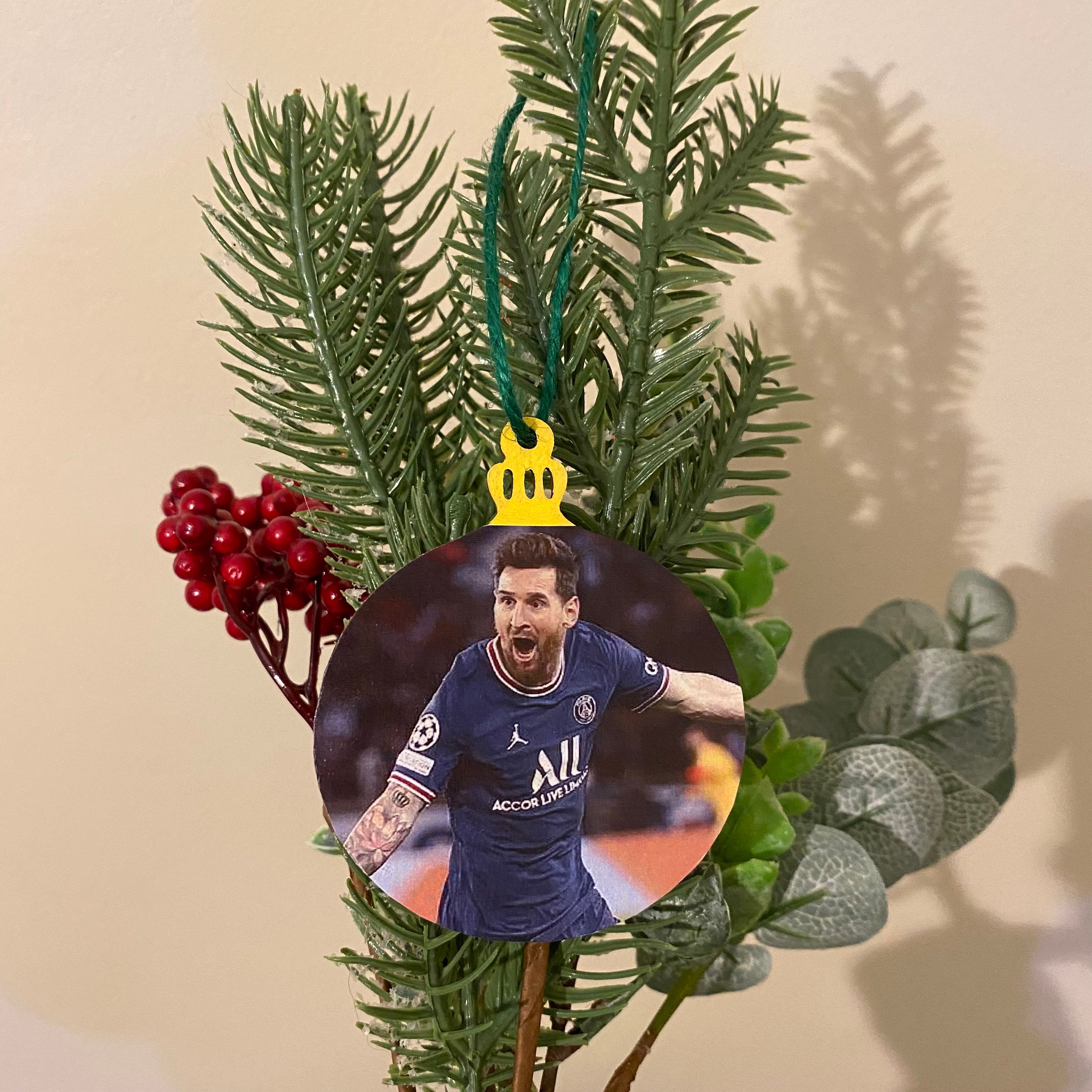 Lionel Messi PSG Christmas Tree Decoration - Etsy
