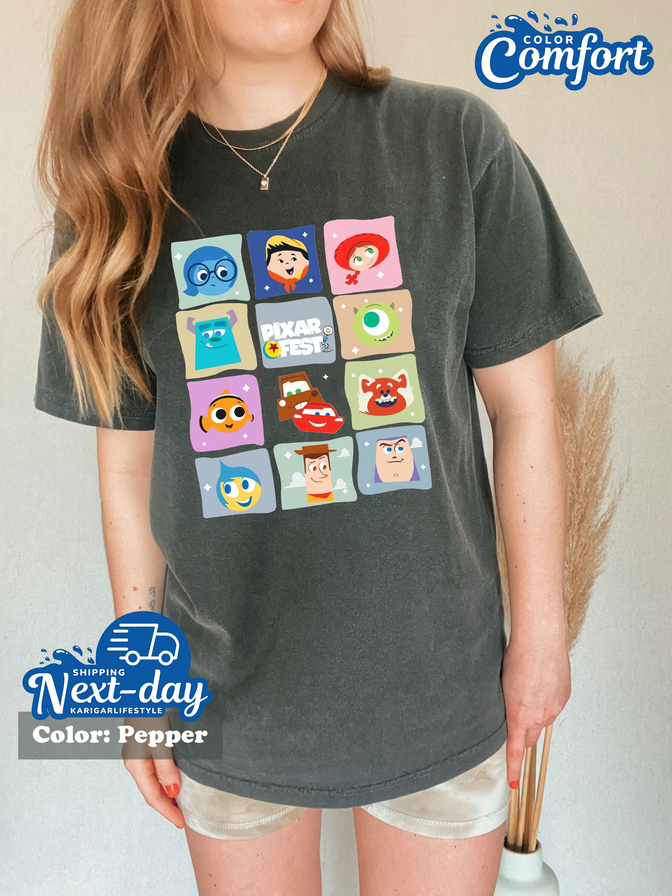 Disney Pixar Fest 2024 T-shirt, the World of Pixar T-shirt, Disney ...