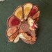 Freestanding Dresden Inspired Turkey Decoration - Etsy