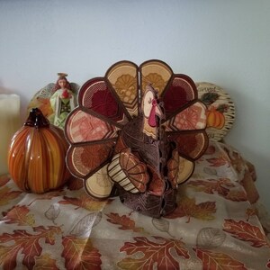 Freestanding Dresden Inspired Turkey Decoration - Etsy