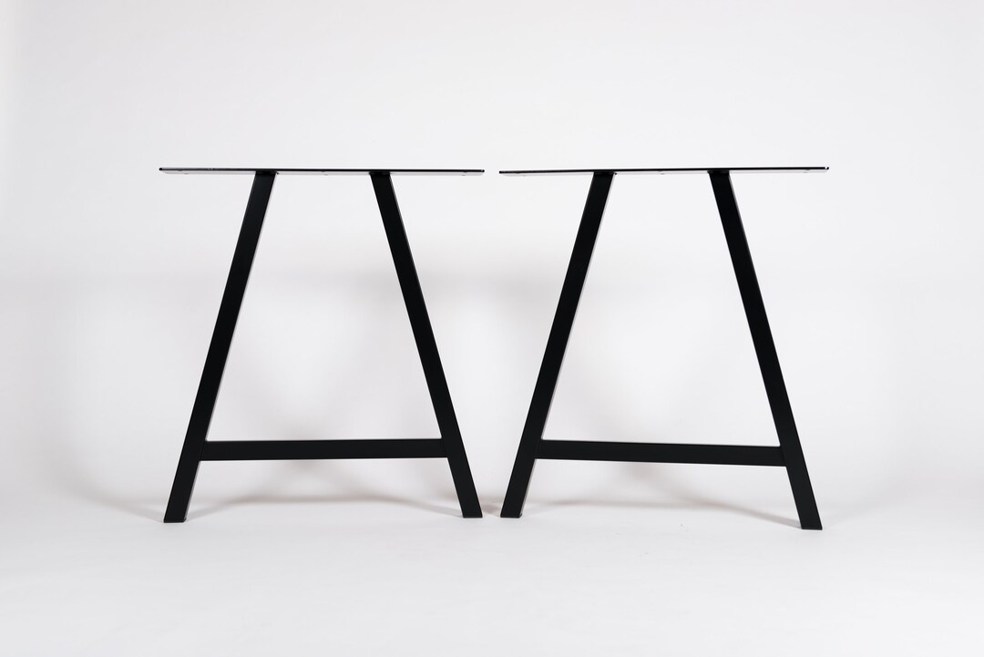 ANKI. A Shape Home Office Desk Legs Metal Dining Table - Etsy