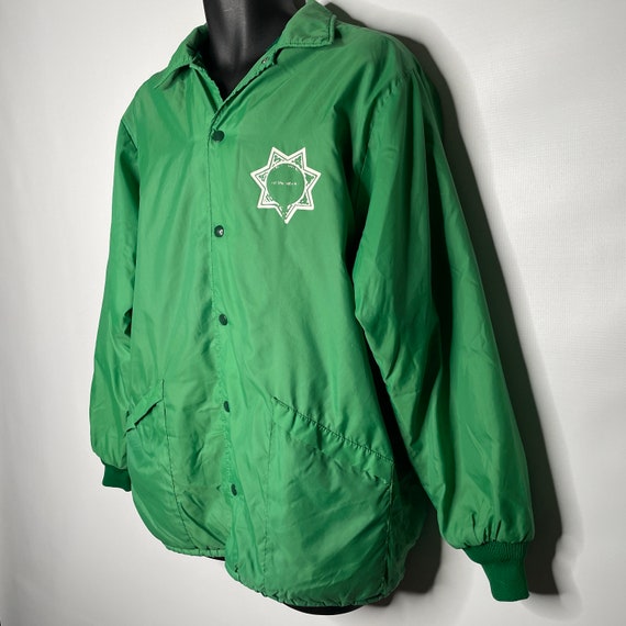 Vintage 70s San Diego County Sheriff Green Sherpa Lin… - Gem
