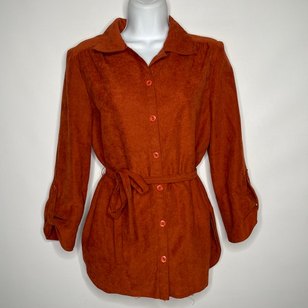 Rust Blouse - Etsy