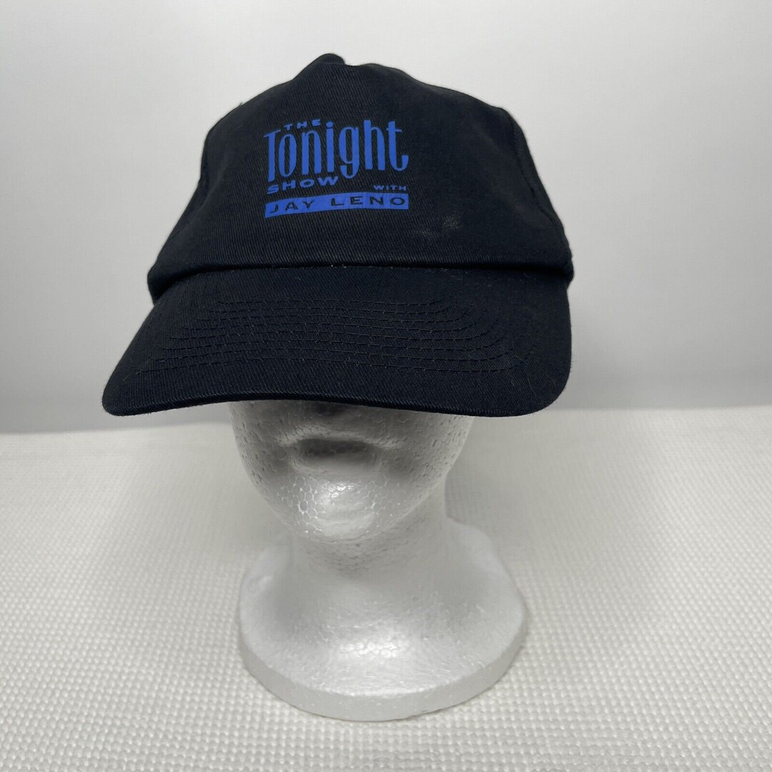 Vintage 90s Tonight Show Jay Leno Promo Black Snapback Hat ONE SIZE - Etsy