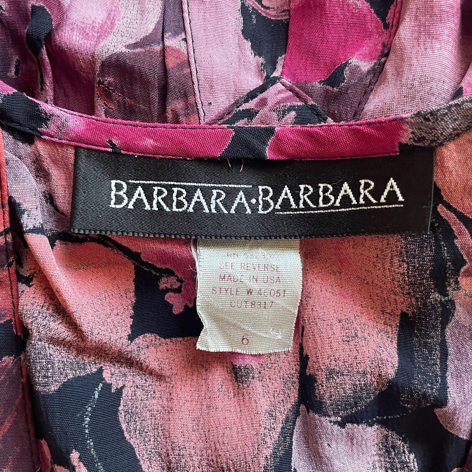 Vintage 80s Barbara Barbara Purple Pink Floral Ruffled Peplum - Etsy