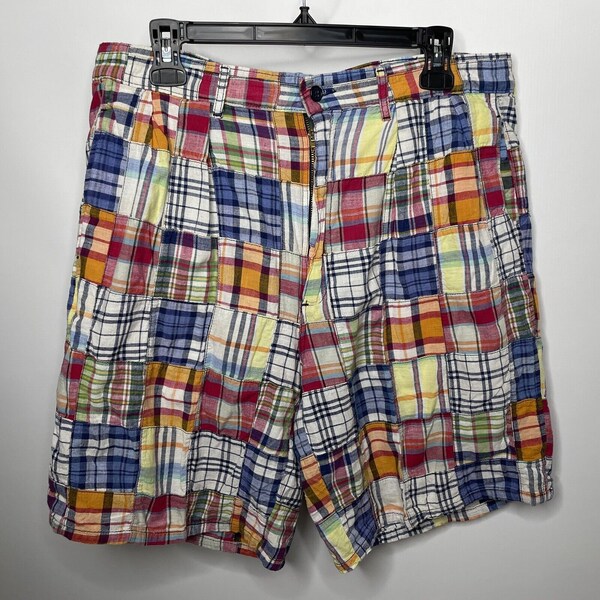 Madras Plaid Shorts - Etsy