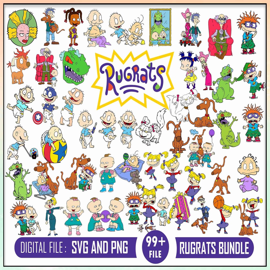 Rugrats Svg, Rugrats Clipart, Rugrats Png Files, Rug Rats Svg for ...