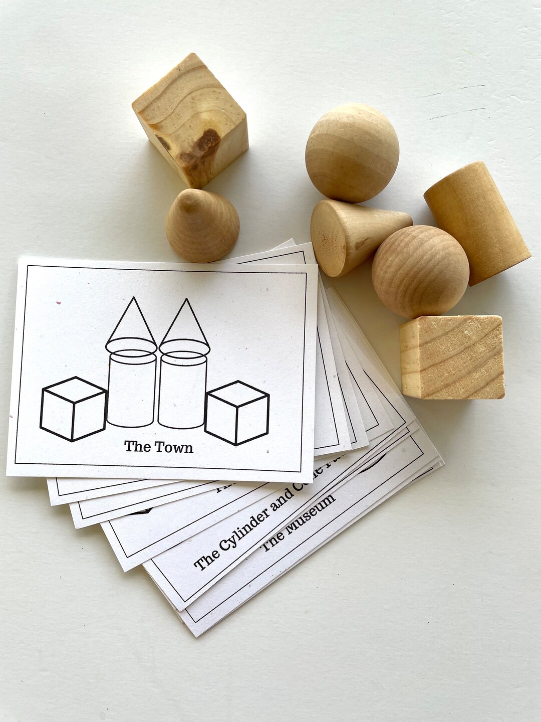 Montessori Kid Montessori Blocks Toddler Wood Blocks - Etsy