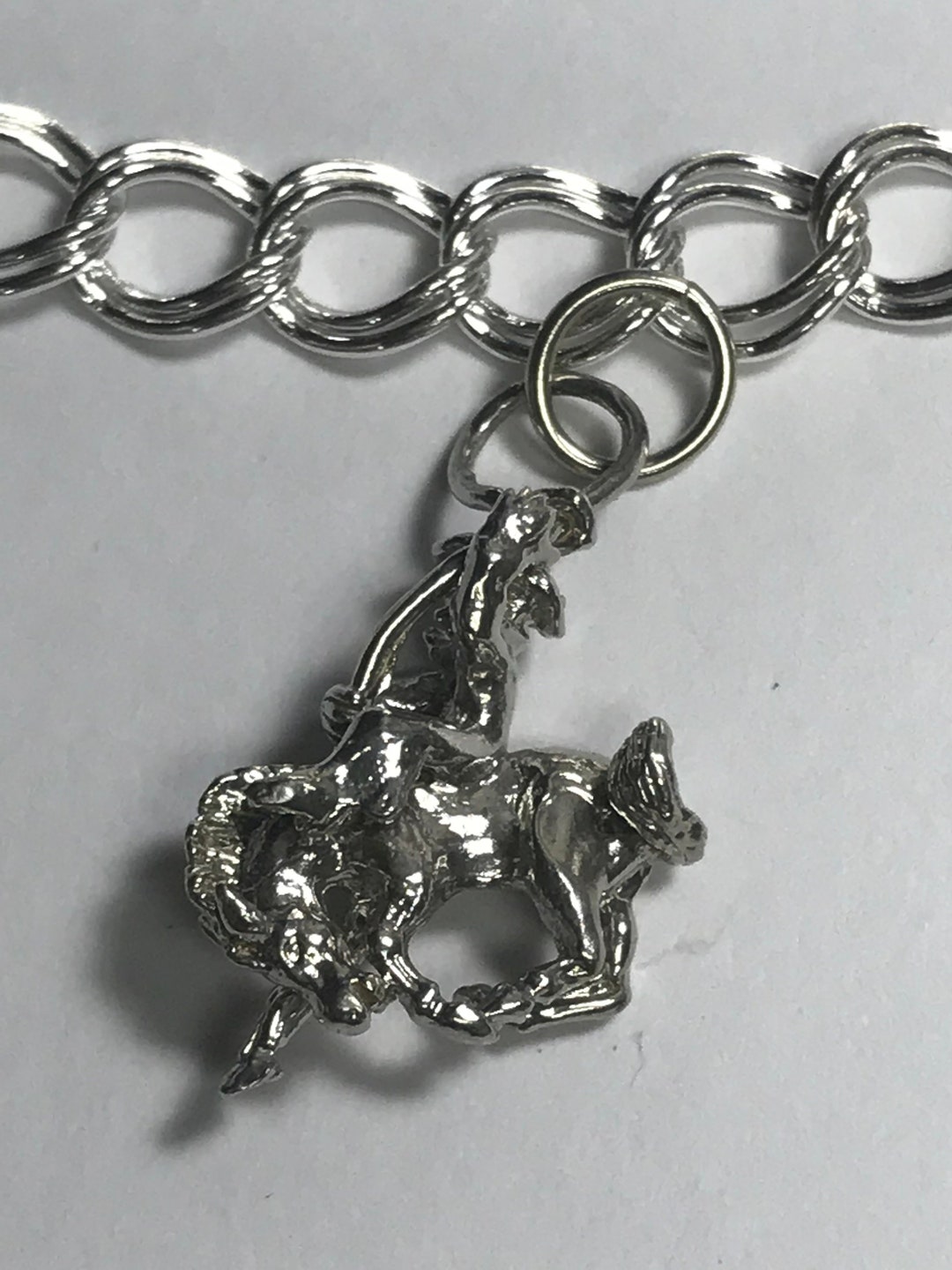 Bronco Rider Charm. Roping - Etsy