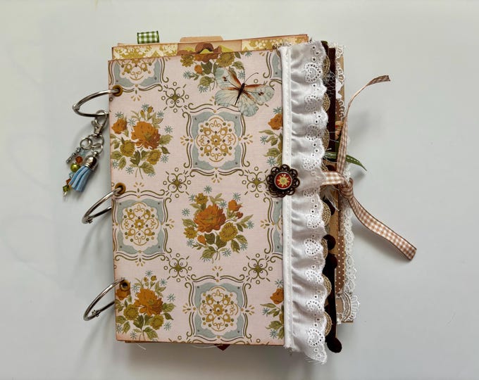 Butterflies and Surprises Journal, Handmade Journal, Handmade Paper ...