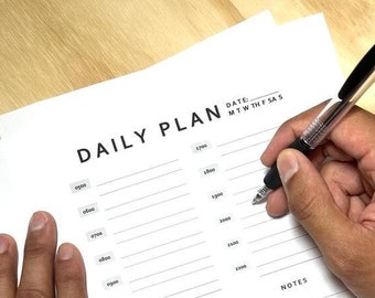 Digital Planner, Day to Day to Do List, Daily Schedule - Etsy