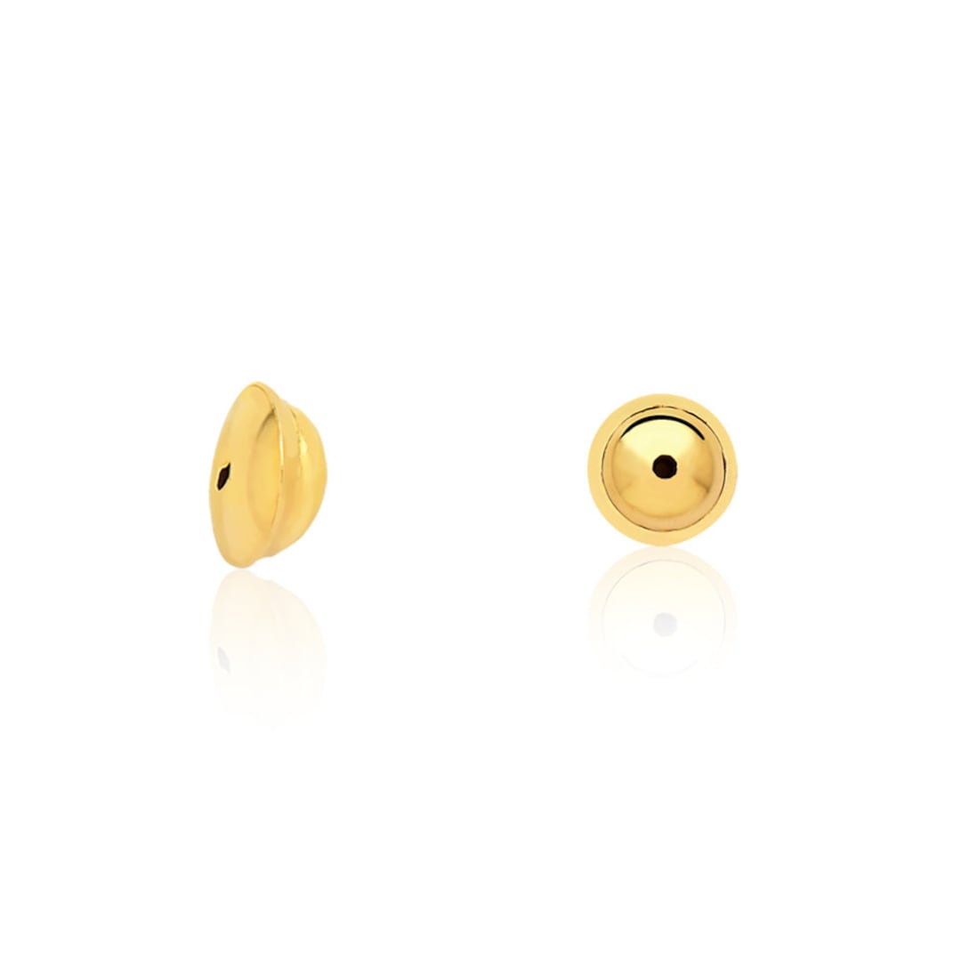 18k Solid Gold Earrings Backs,push Backs Earring Replacement-carol ...