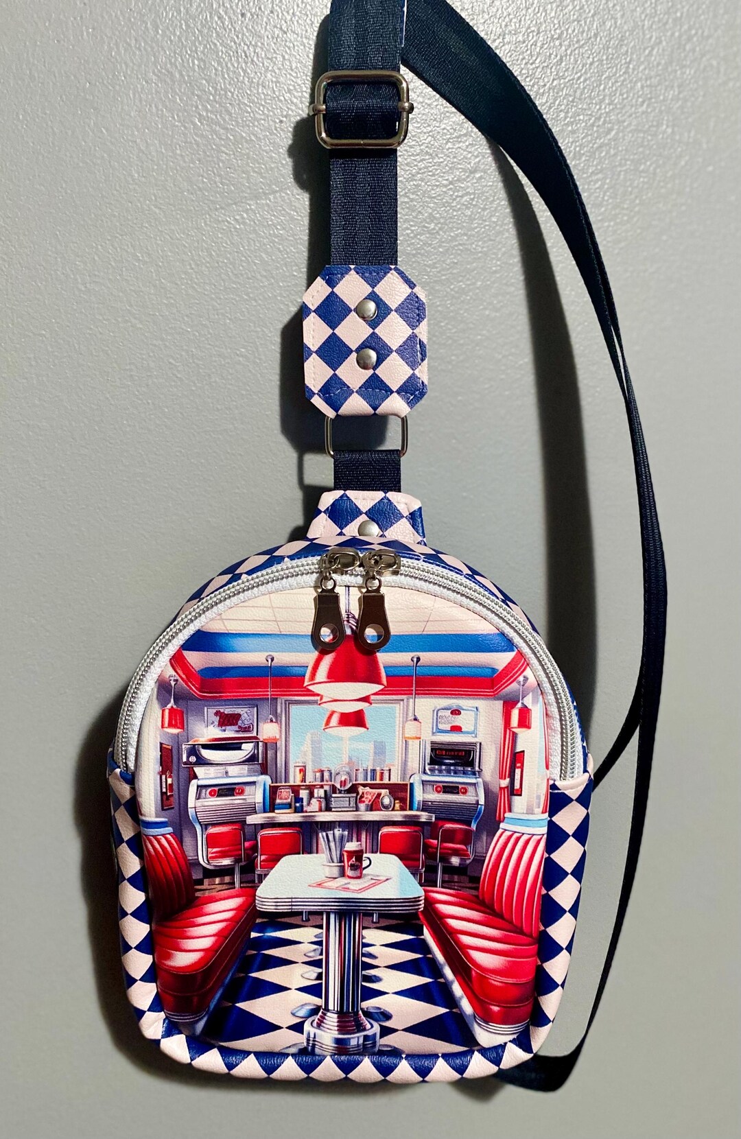 Small Sling, Crossbody Bag, Mini Crossbody, Small Backpack, Adjustable ...