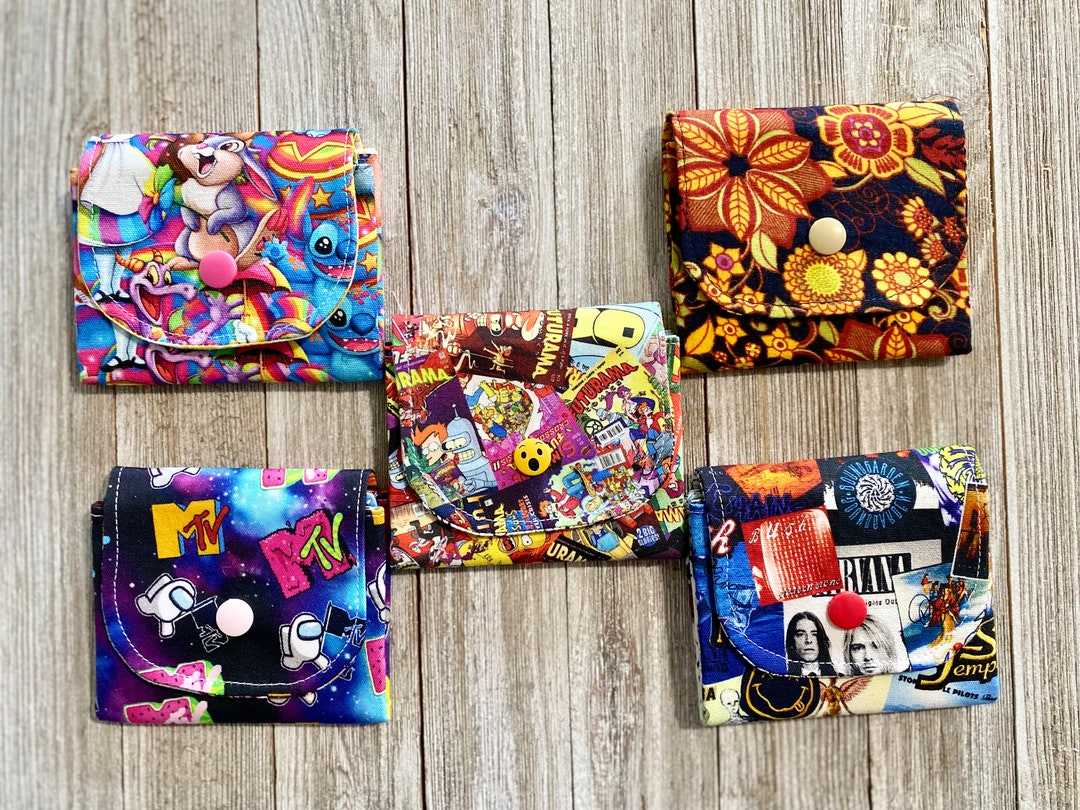 Three Pocket Wallet, Women's Three Pocket Wallet, Change Wallet, Card ...