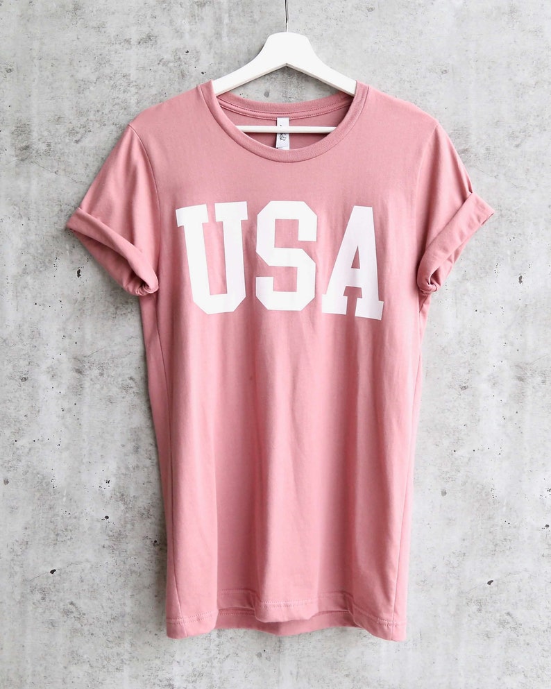 USA Tee USA Unisex Triblend/cotton T-shirt Patriotic Shirt - Etsy