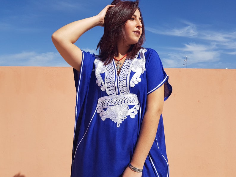 Kaftan, Moroccan Dress, Long Dress, Djellaba, Present for Women ...